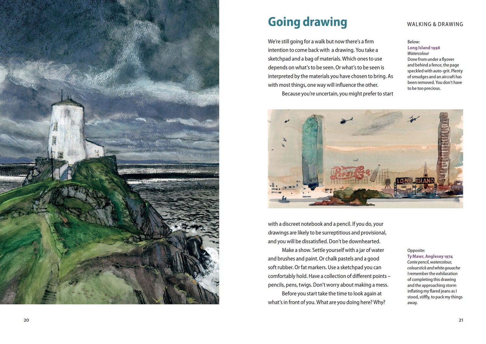 Walking & Drawing with Tony Kerins – Tony Kerins